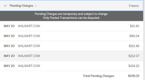 How Does Walmart Show Up on a Bank Statement?